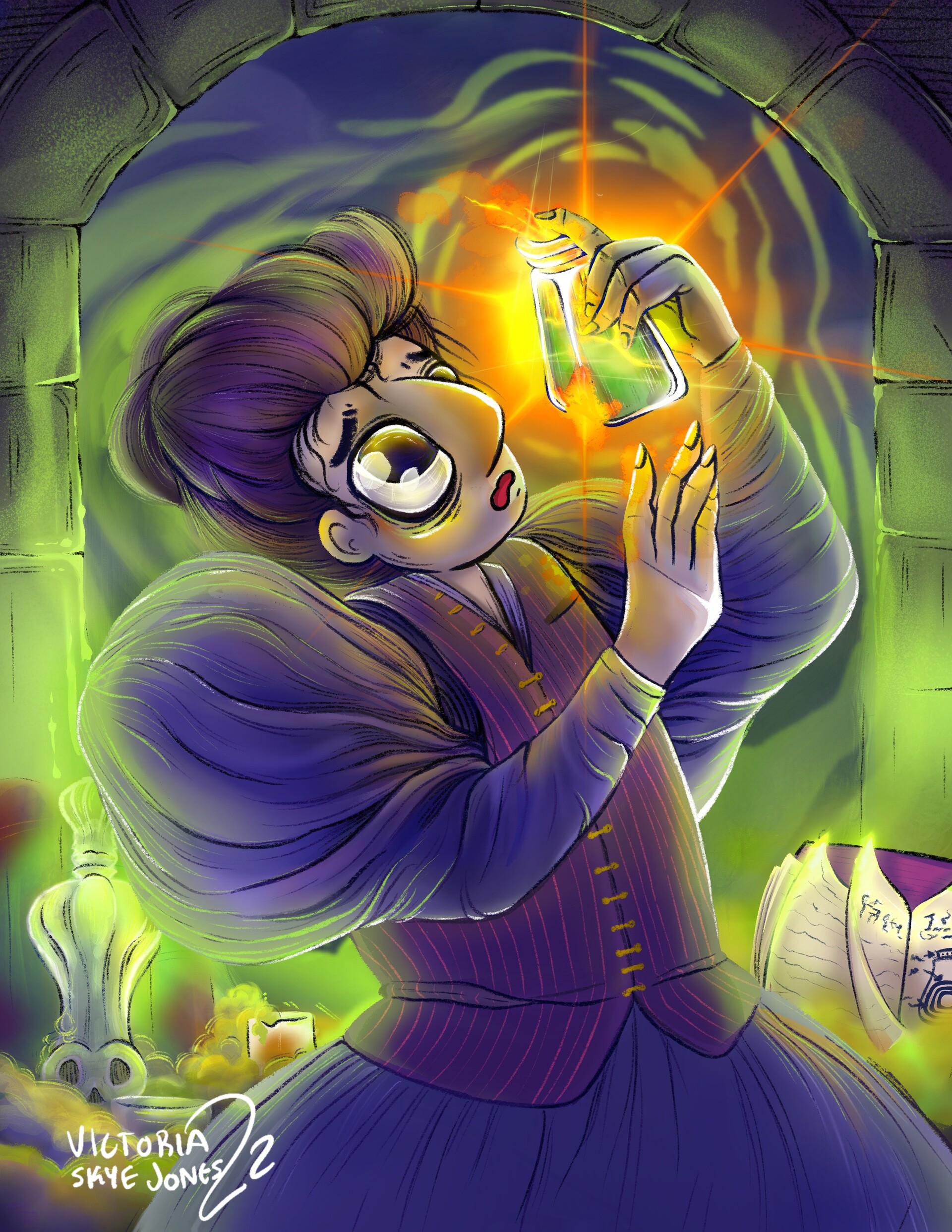 ArtStation - Alchemy gone wrong