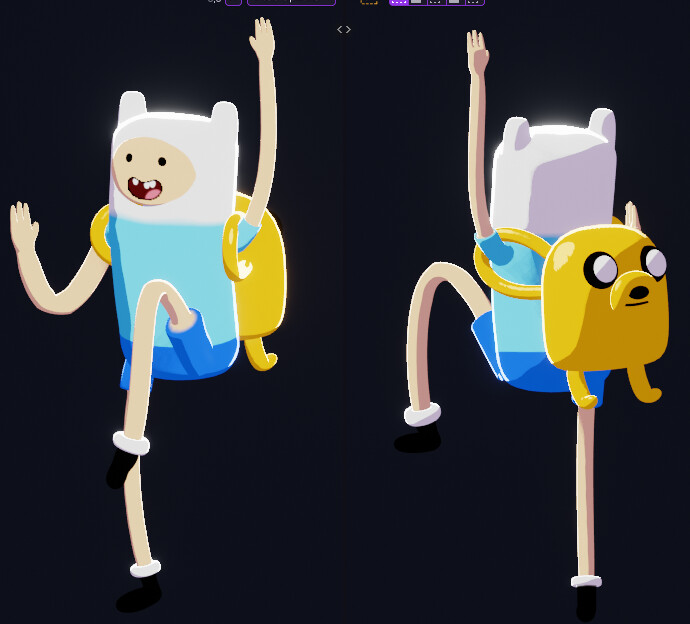 ArtStation - Finn the Human Game Character Prototype