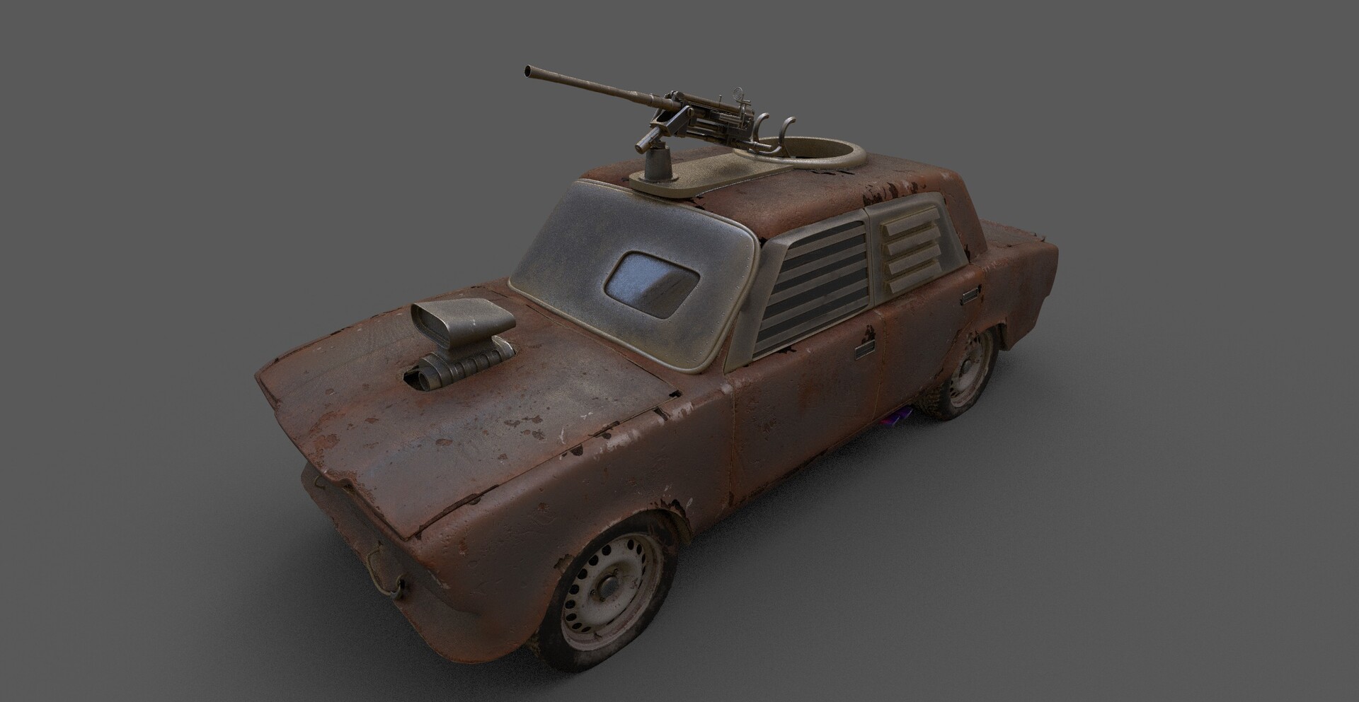 ArtStation - Post Apocalypse Car