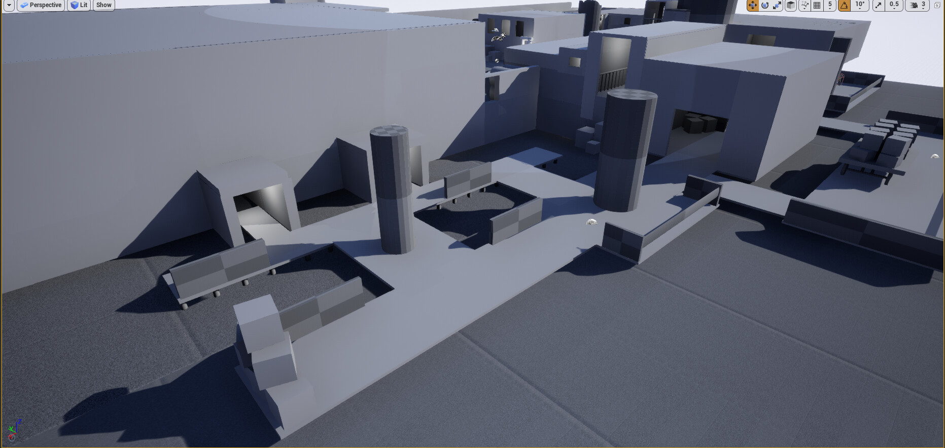 Alex Cardenas - FPS Multiplayer Whitebox Level Design