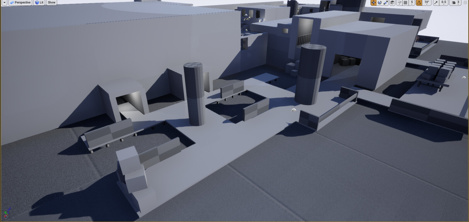 Alex Cardenas - FPS Multiplayer Whitebox Level Design