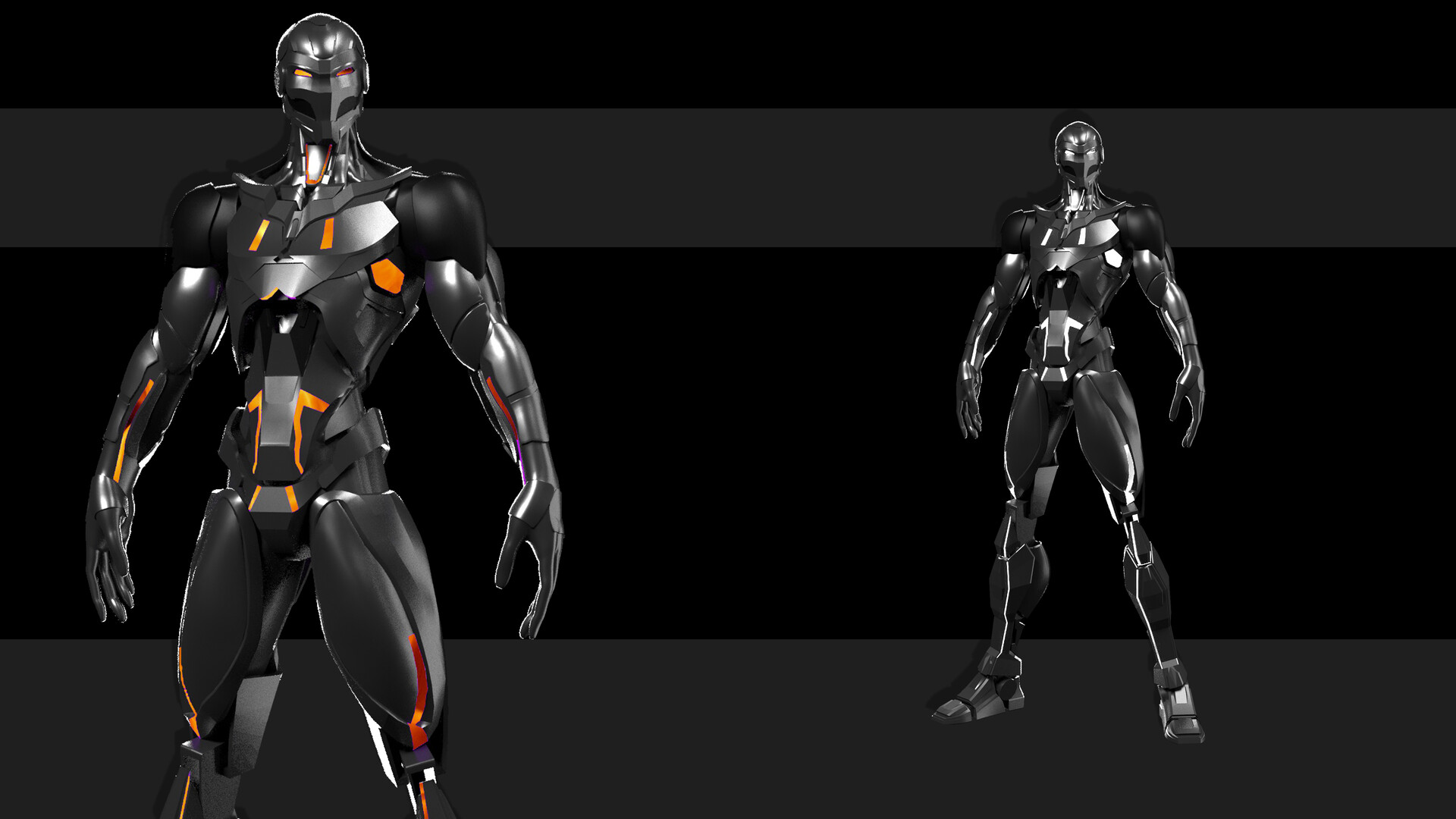 ArtStation - 3D character mech v2