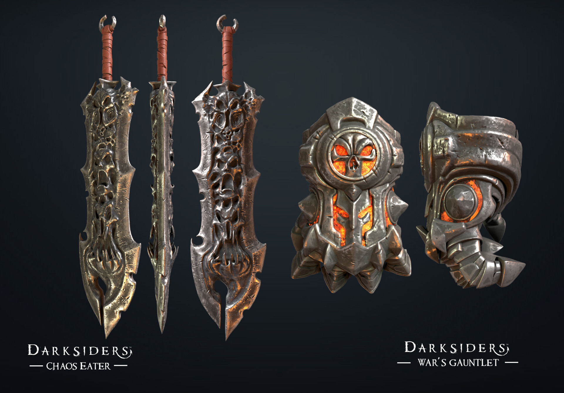 darksiders war gun