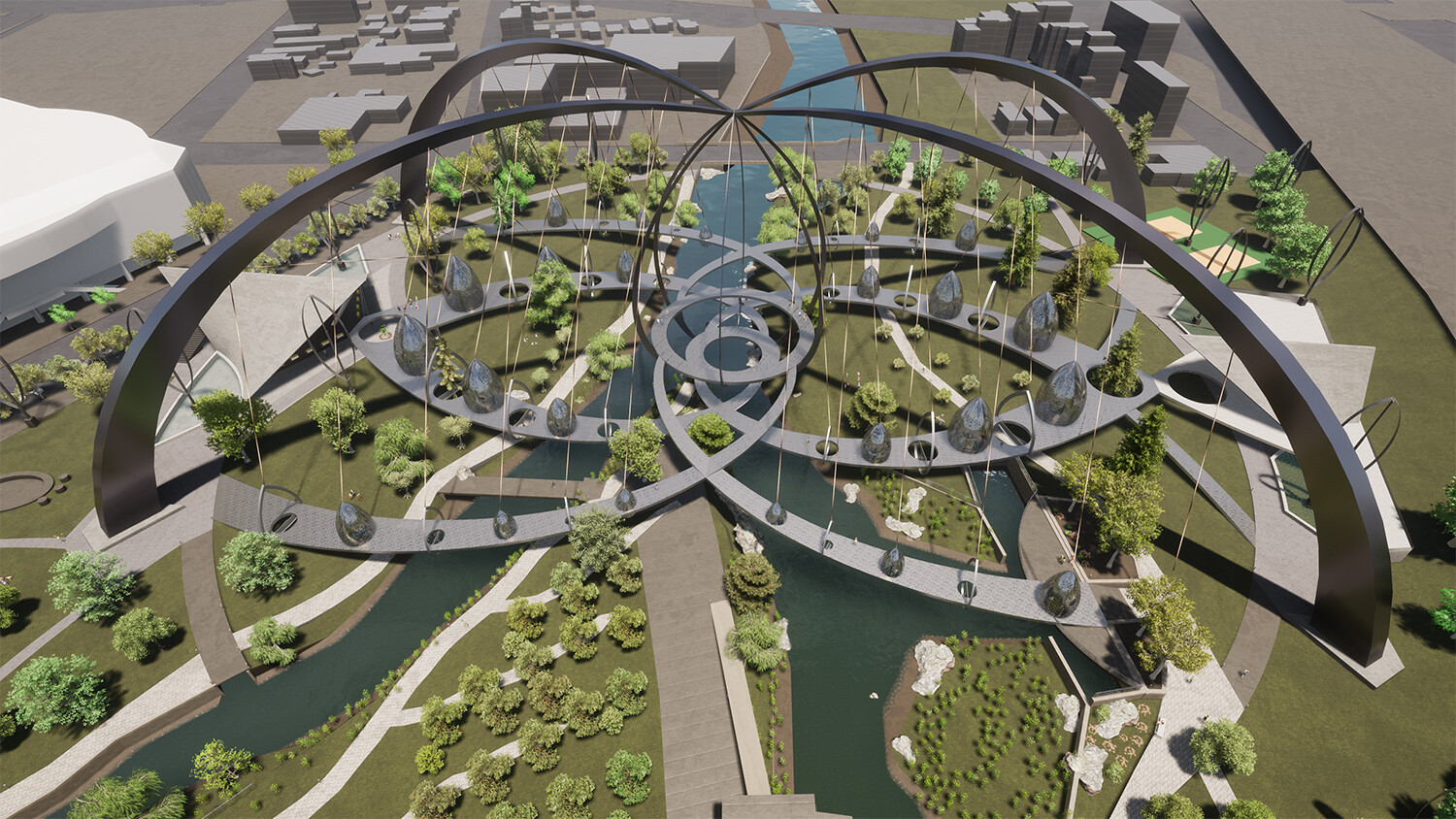 Luminetik - Design submission for Urban Confluence Competition in San ...