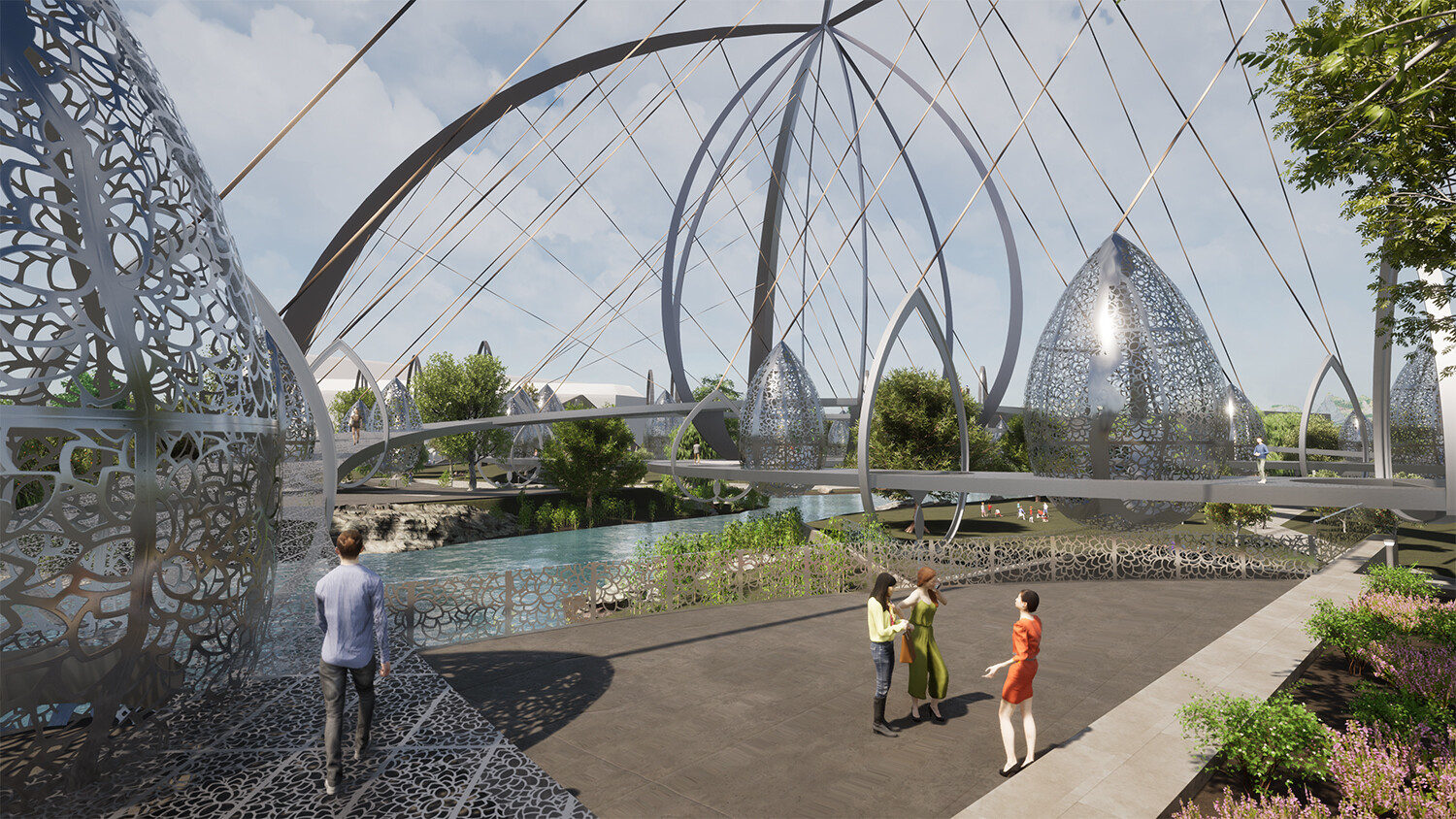 Luminetik - Design submission for Urban Confluence Competition in San ...