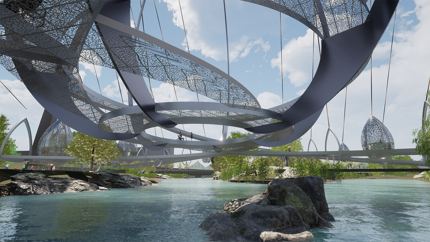 Luminetik - Design submission for Urban Confluence Competition in San ...