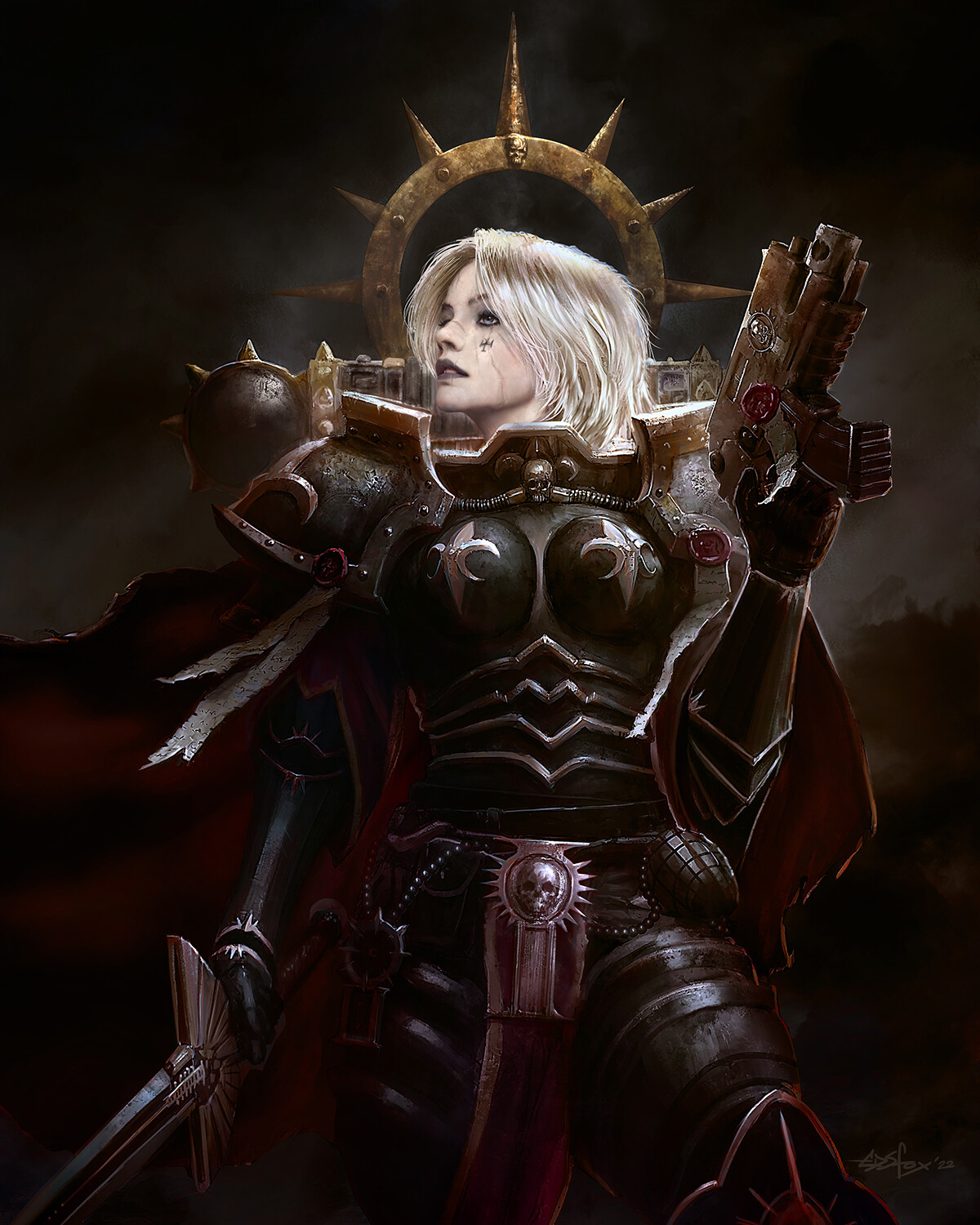 Artstation Warhammer 40k Sister Of Battle