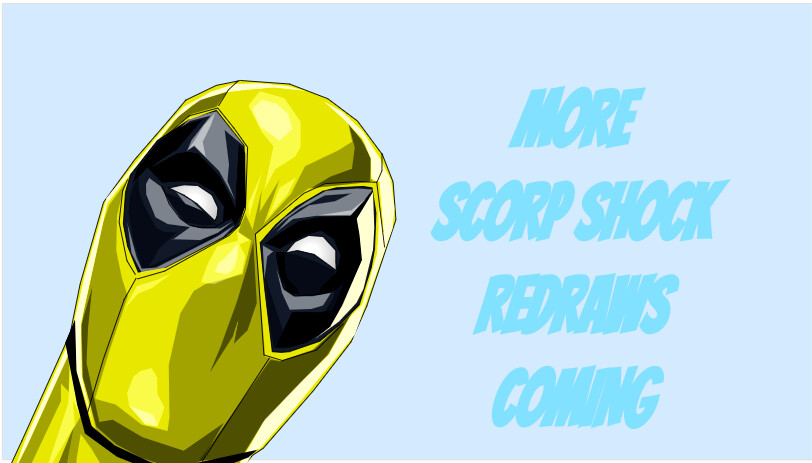 ArtStation - MORE SCORP SHOCK REDRAWS COMING