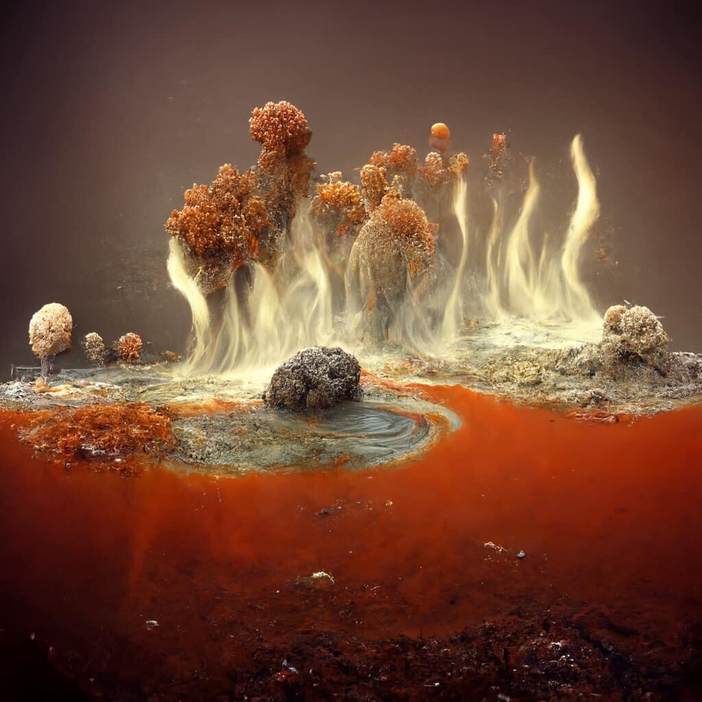 ArtStation - Primordial Life, Exoplanet