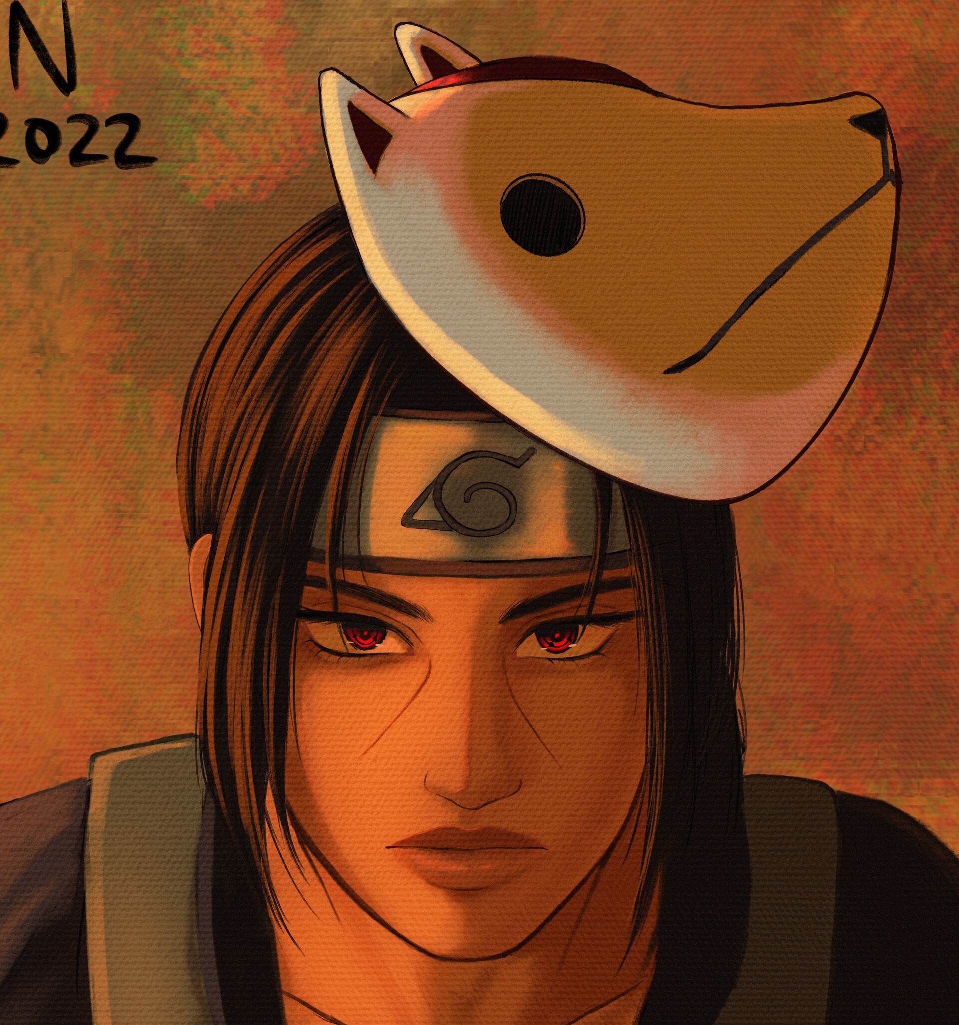 ArtStation - Anbu Itachi