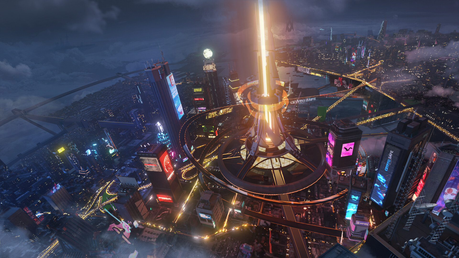 ArtStation - Cyber city