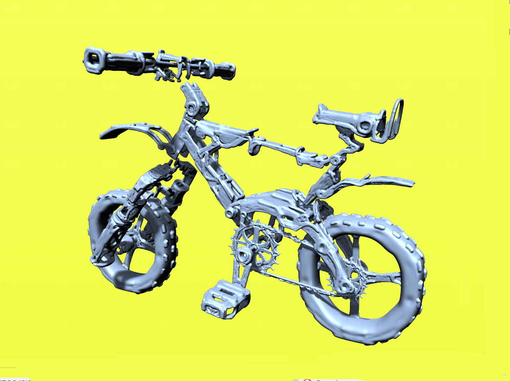 ArtStation - Bicycle sketch