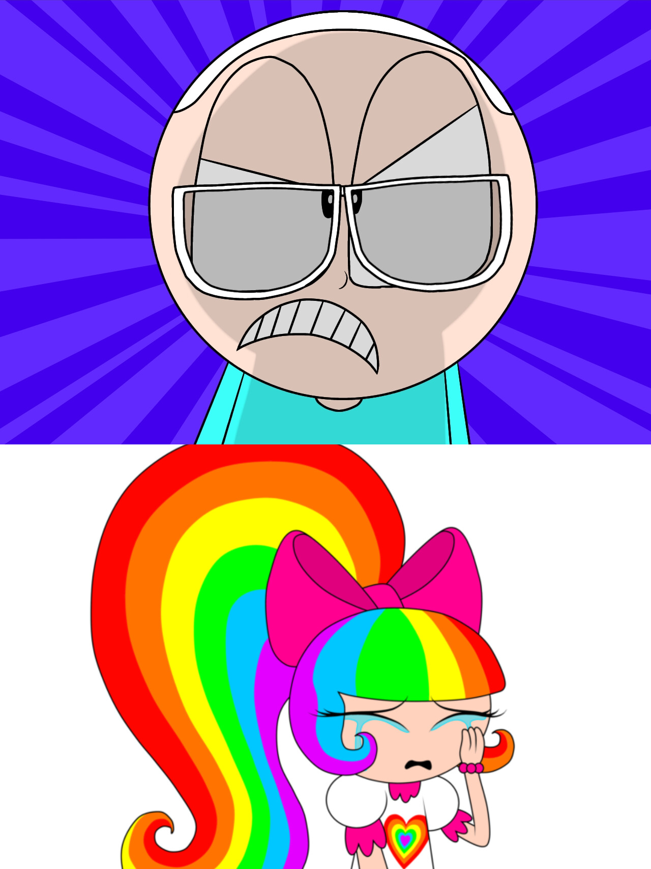 ArtStation - Ivan Angry at Rainbow Kitty 101