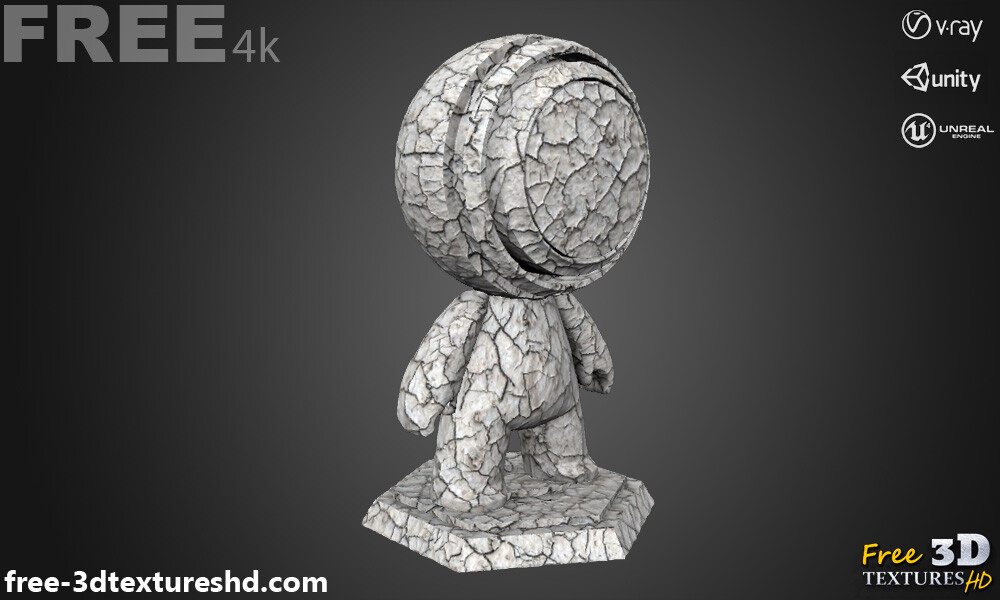PBR Textures Free Download - Cracked Soil Seamless 3D Texture PBR in ...