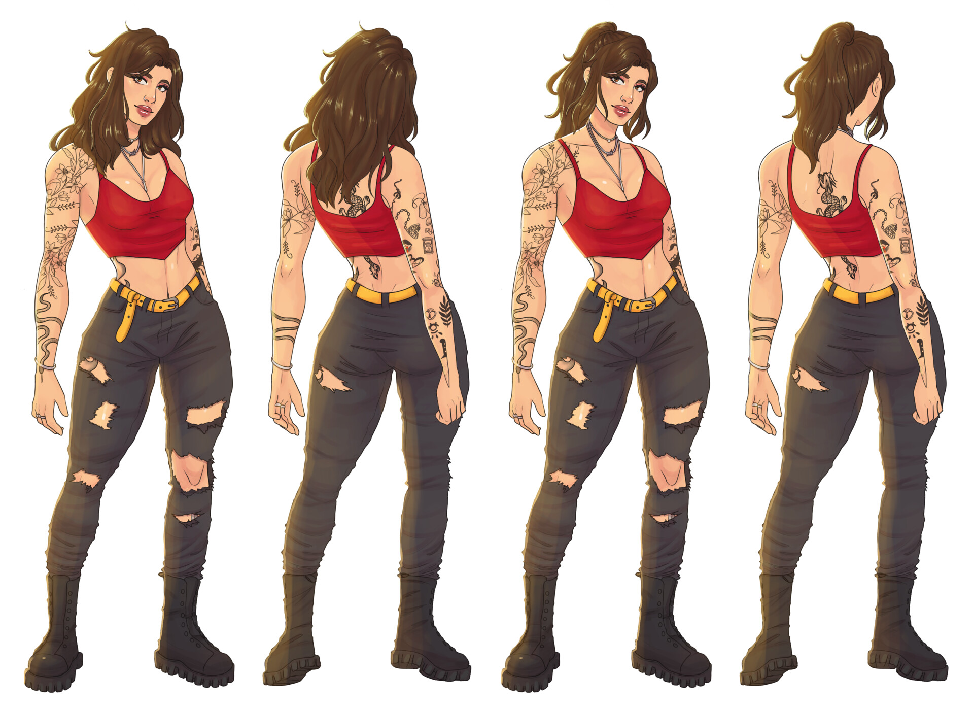 ArtStation - Saz Outfits OC