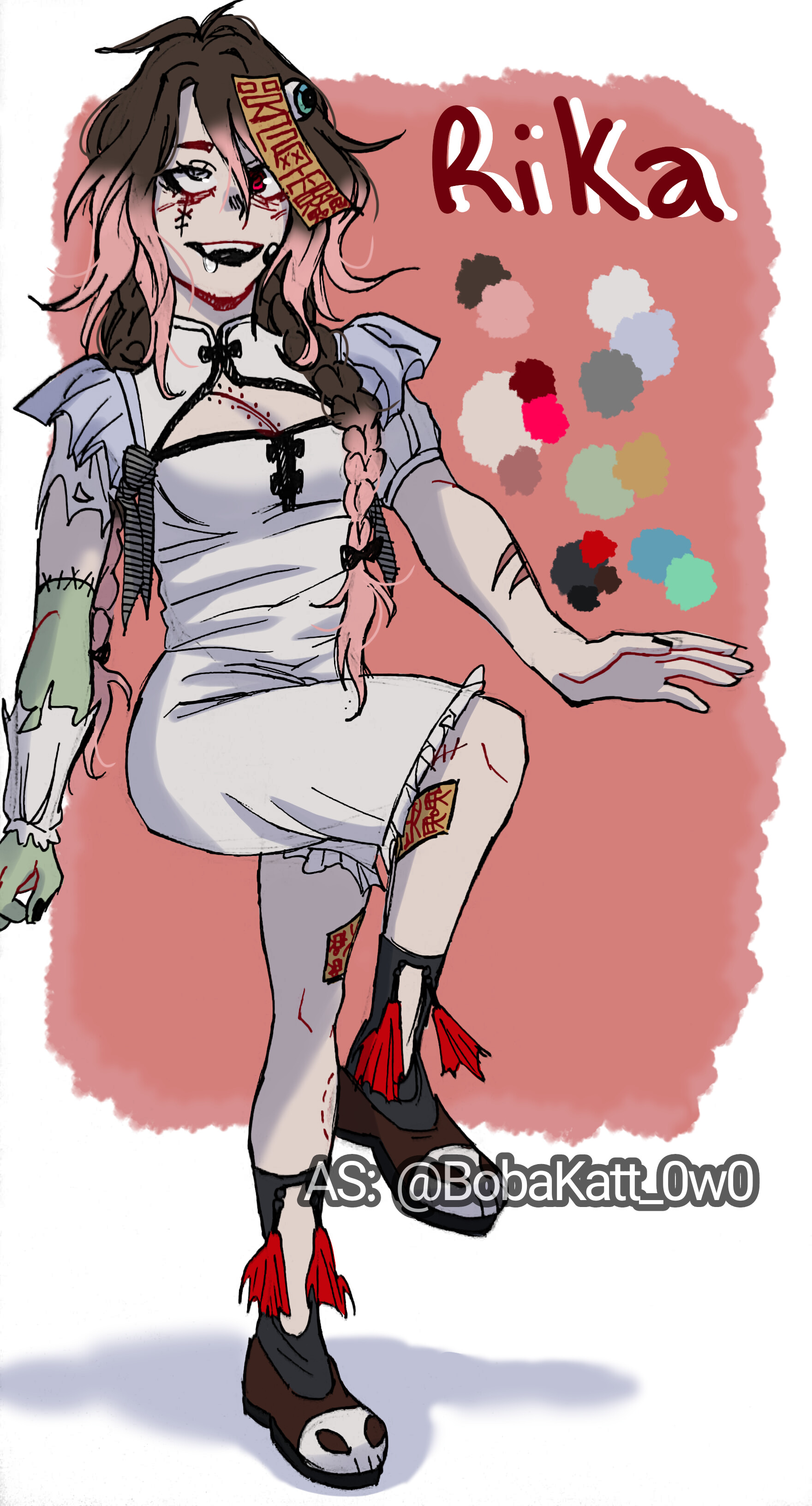 ArtStation - Universal OC - Rika the Zombie