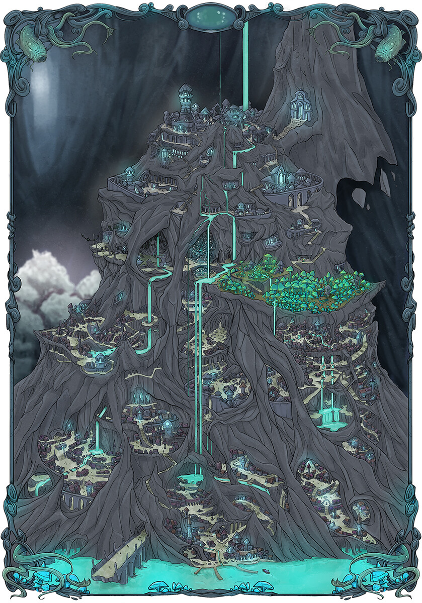 Saga - Dreadful Realms : Caverns of the Wise Minister