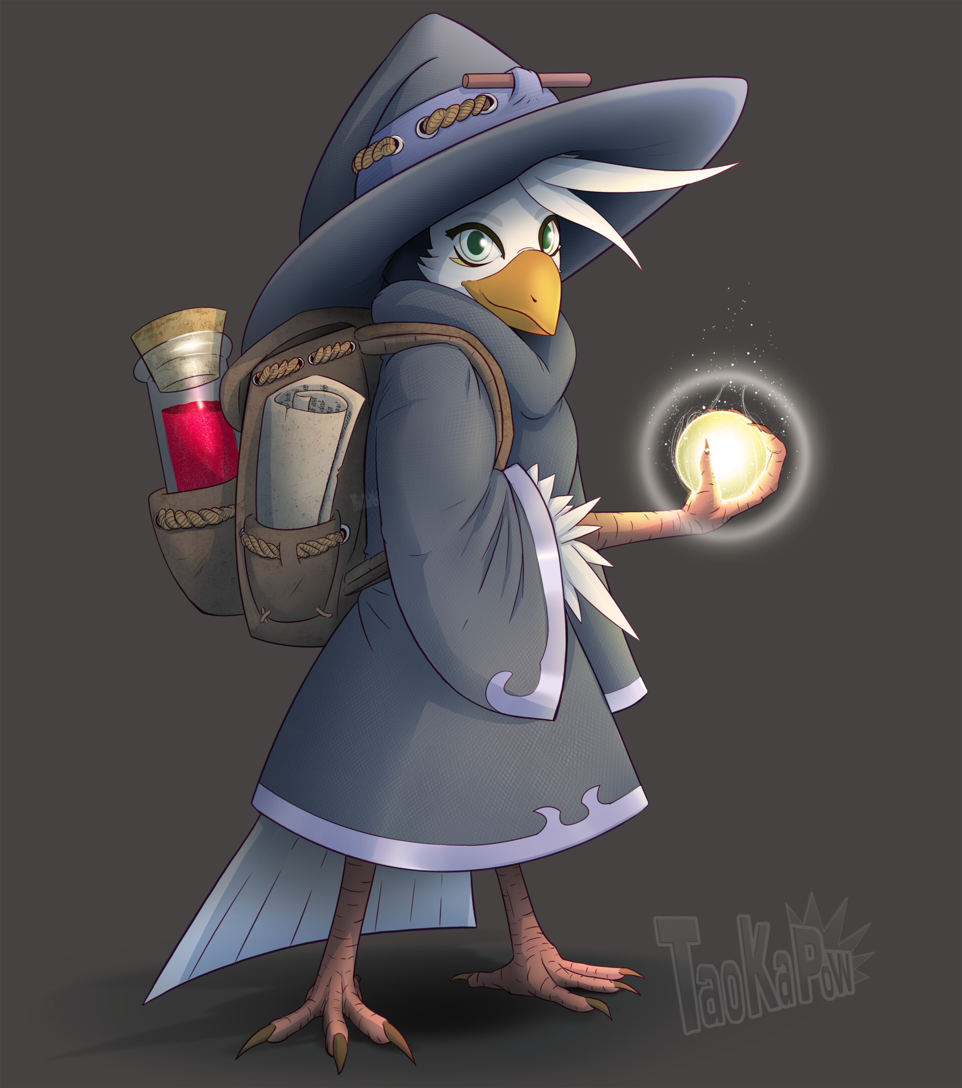 ArtStation - Healing Kenku D&D Character