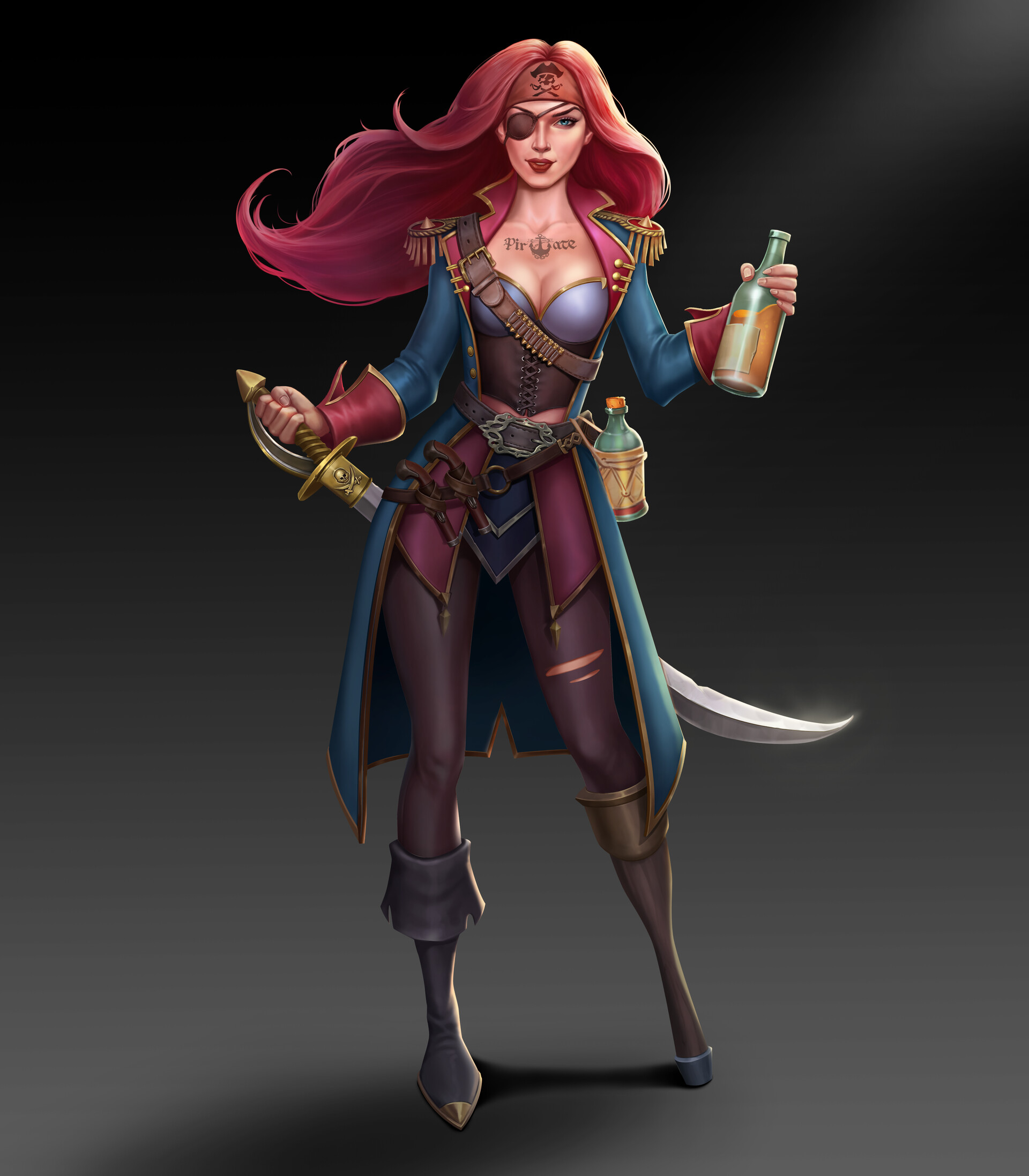 ArtStation - Pirate Lady