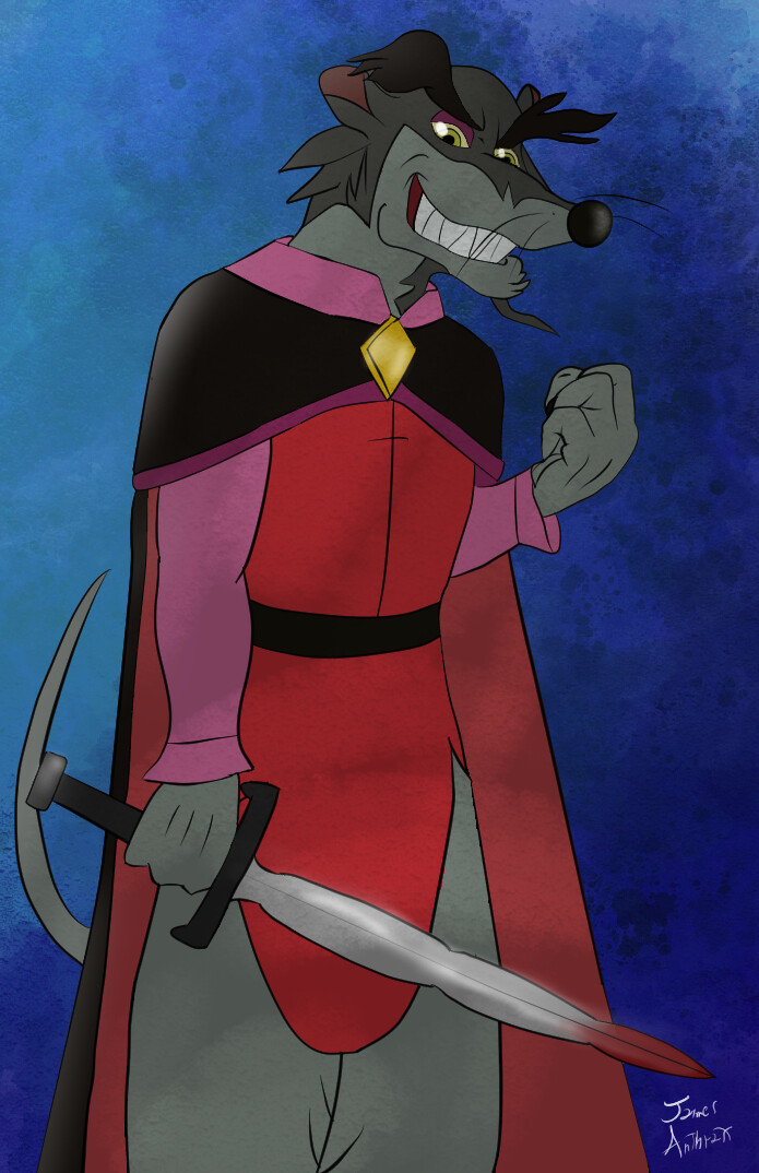 ArtStation - Jenner from "The Secret of Nimh" (Fanart)