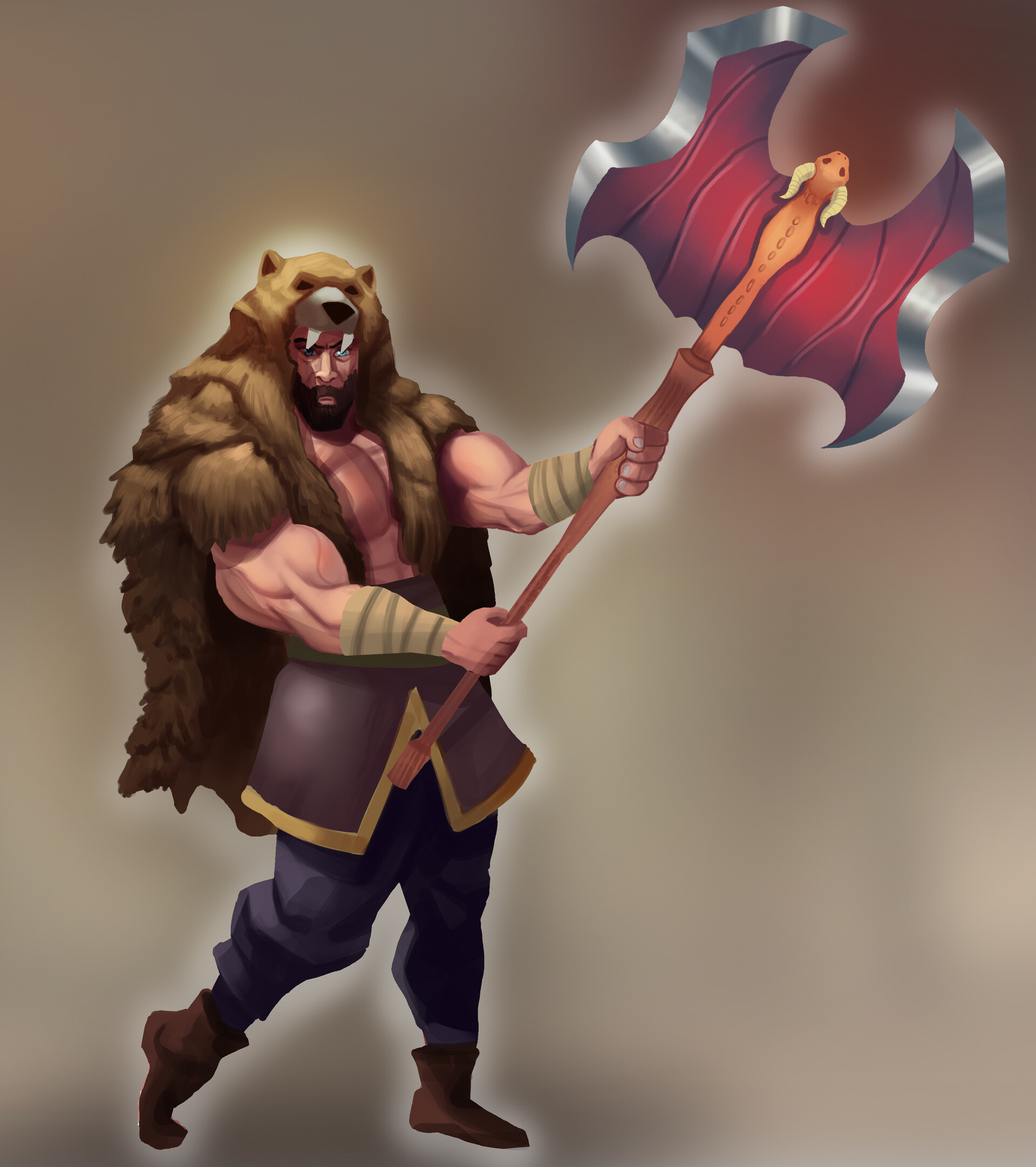 ArtStation - Bearserker - Character Concept