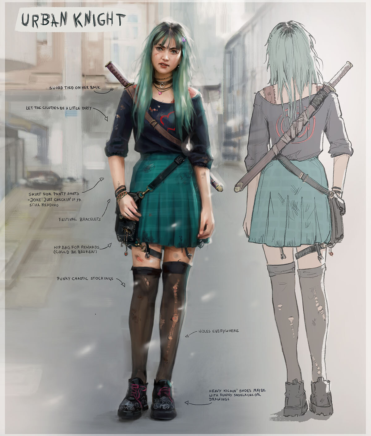 ArtStation - Urban Knight