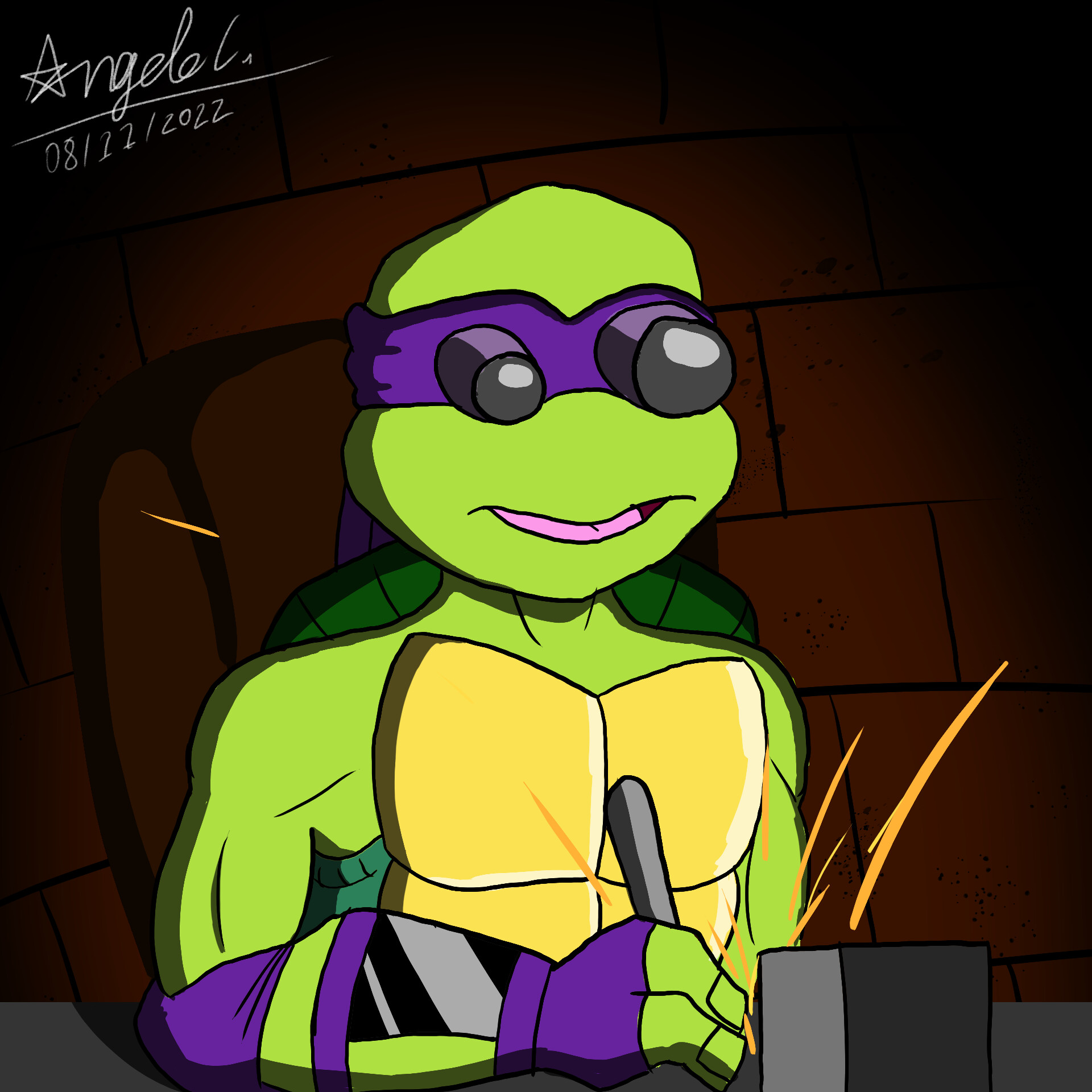 ArtStation - Donatello does machines