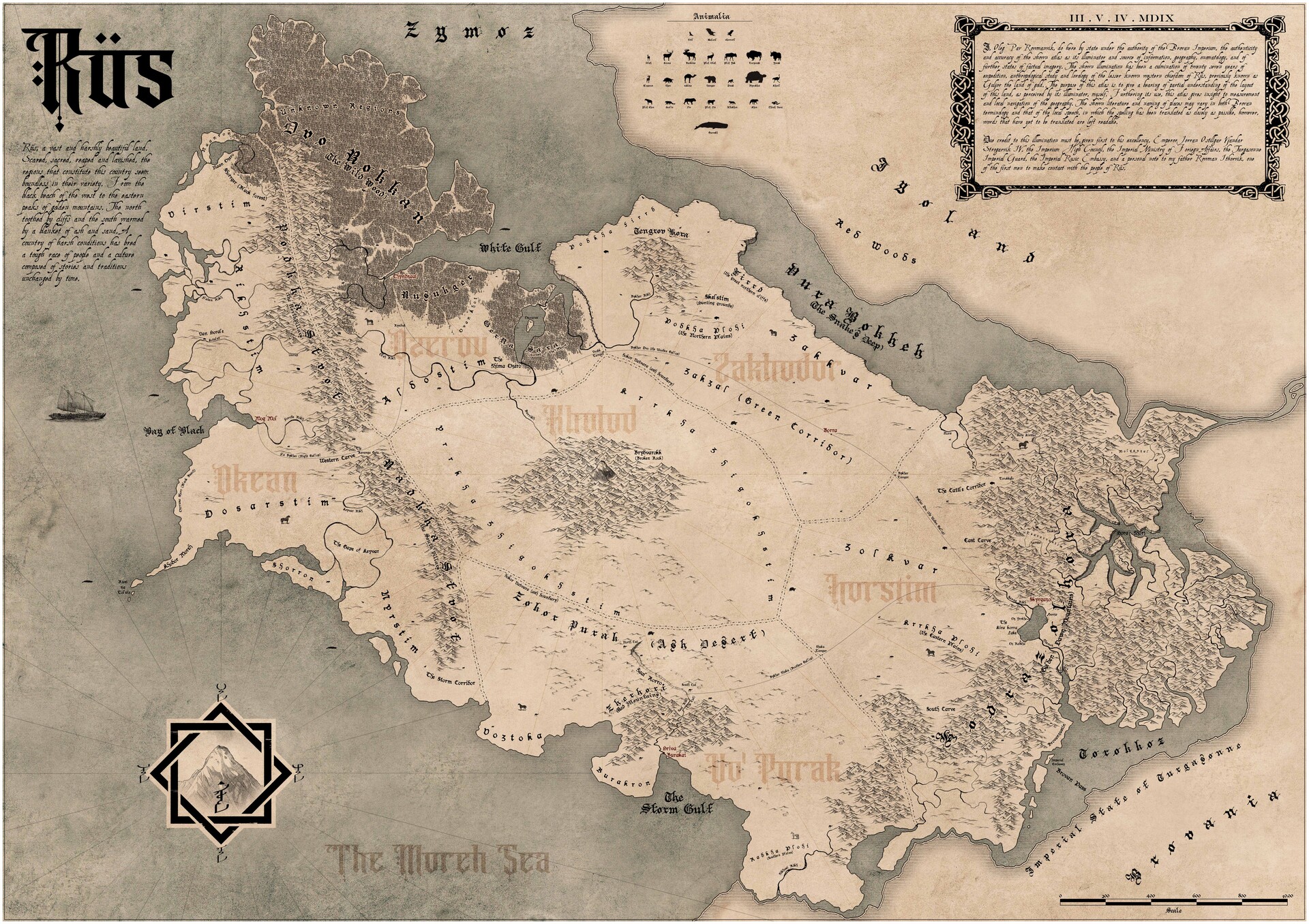 ArtStation - Old Era Rusic Map