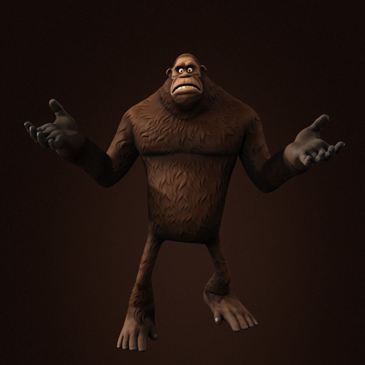 Peter Alexander - Toon Sasquatch for Character Creator