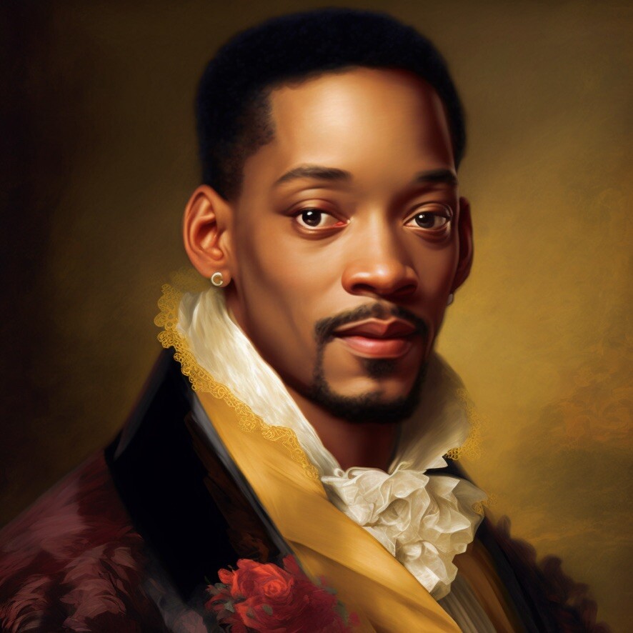 ArtStation - Vintage Portrait of Will Smith