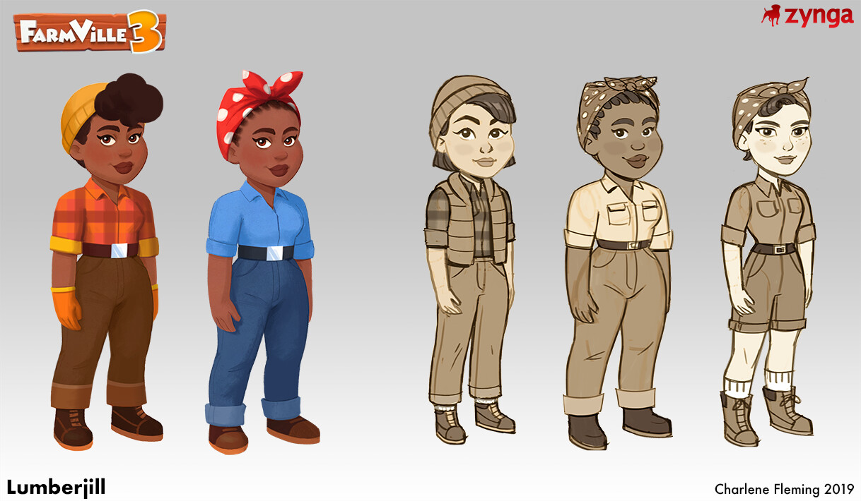 Charlene Fleming - FarmVille 3 Characters