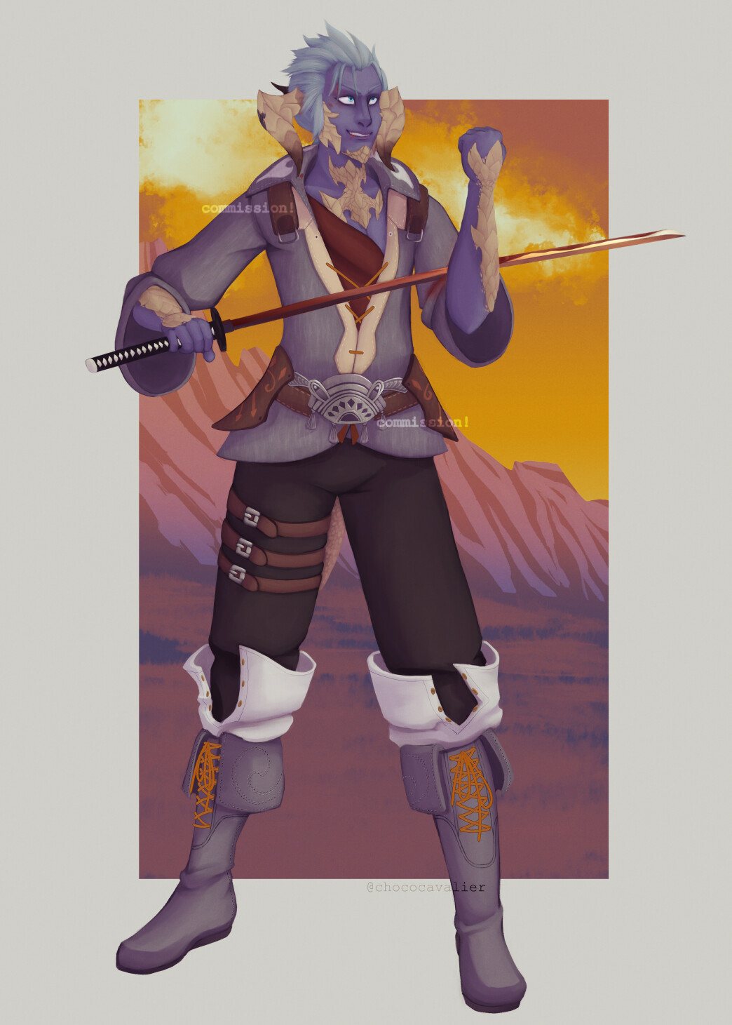 ArtStation - Karaku commission