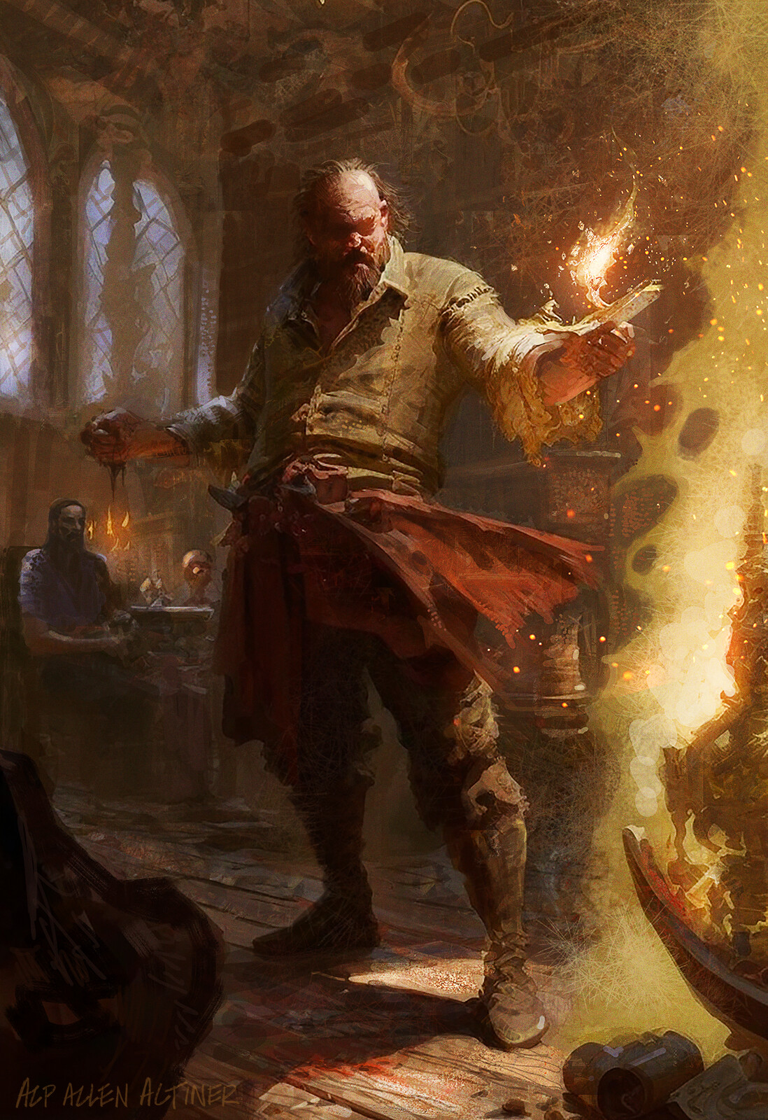 The Sorcerer, Alp Allen Altiner : r/ImaginaryWizards