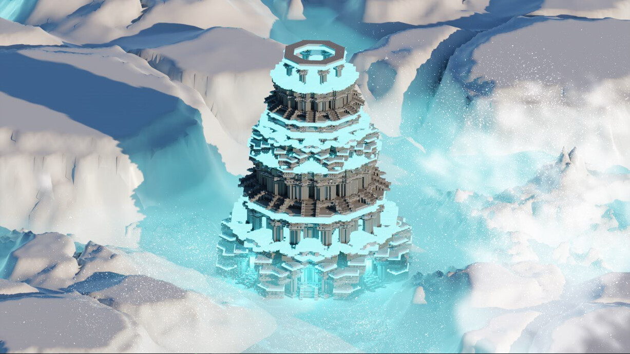 ArtStation - Winter Castle