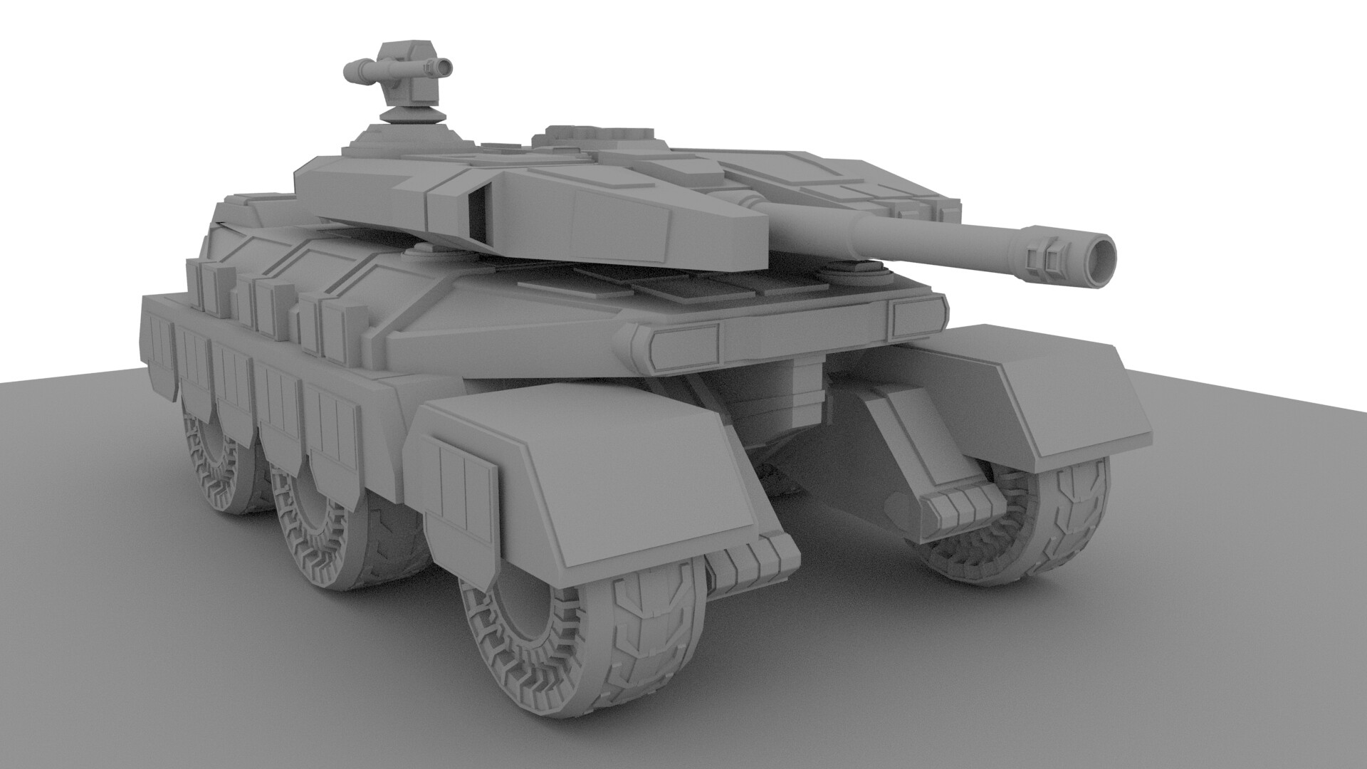 ArtStation - Military Tank