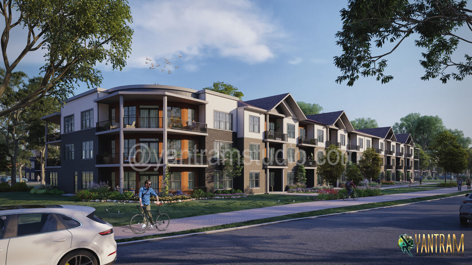 ArtStation - 3D Architectural Visualization Companies designed a stunning apartment in Dallas, Texas