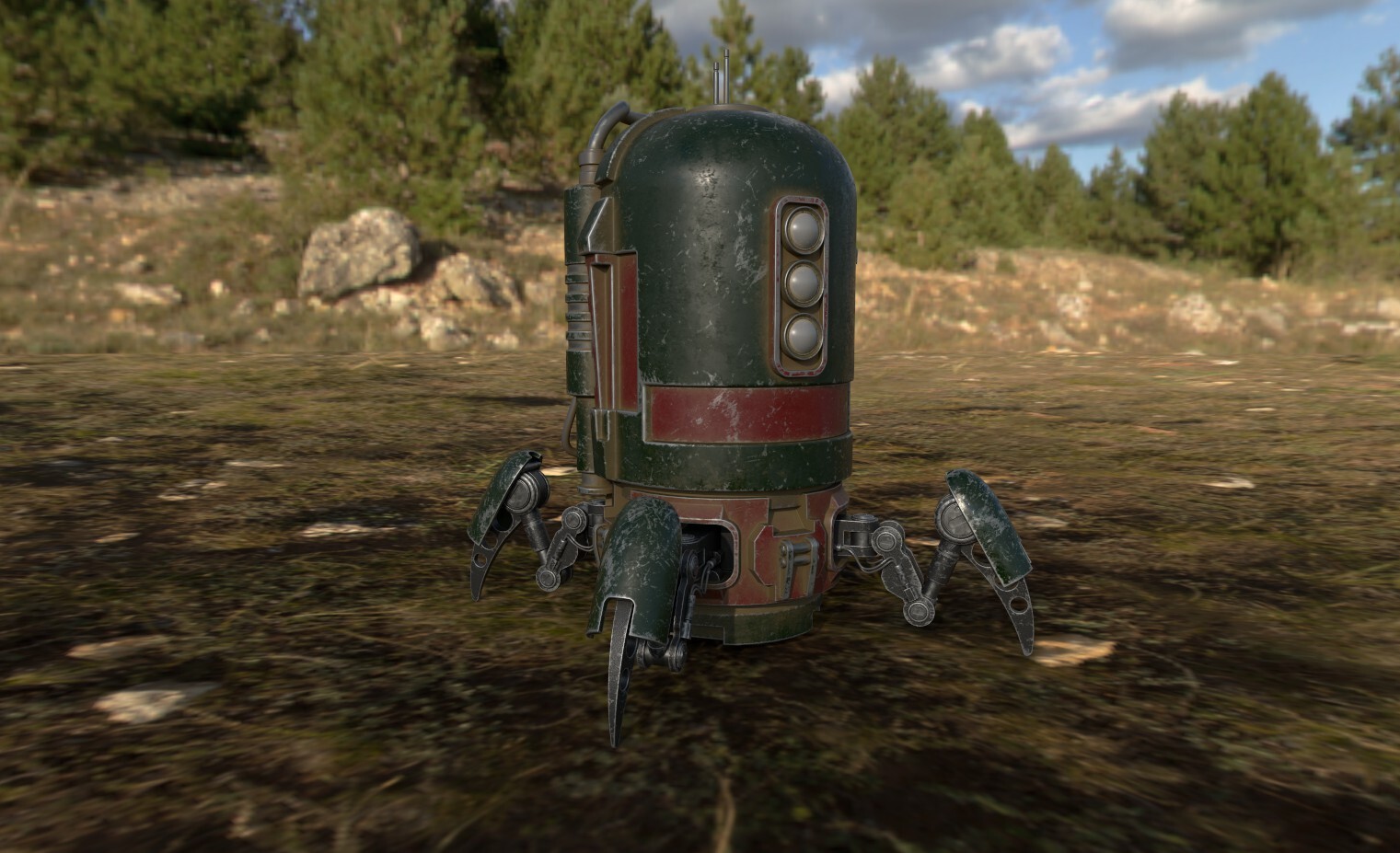 ArtStation - Spider Bot