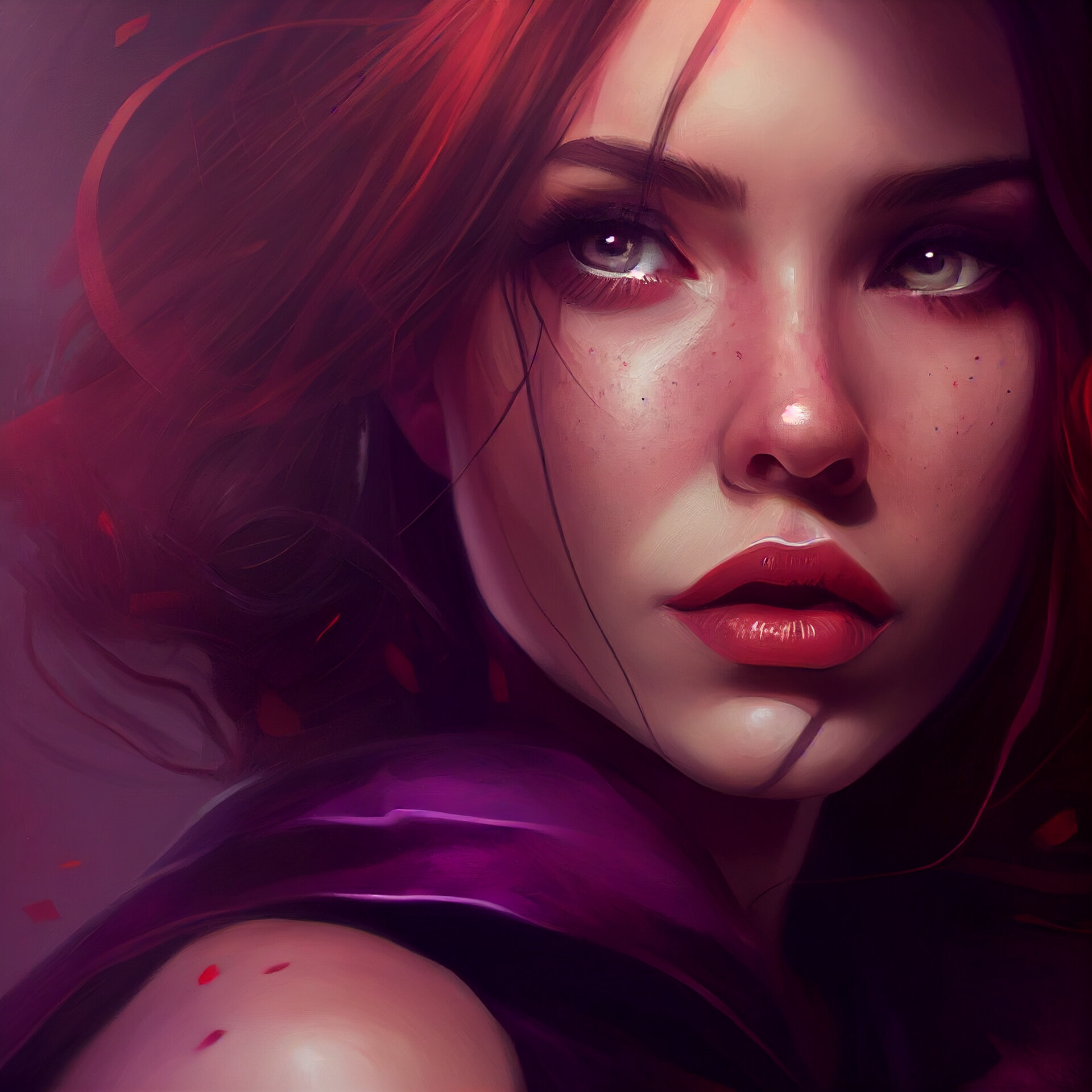 ArtStation - Red Hair 221107.2