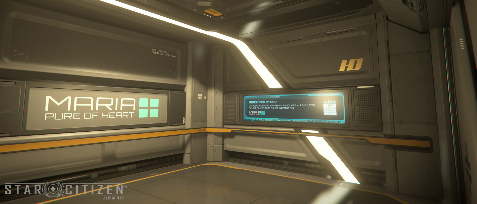 Ka Jonh Liu - Star Citizen Maria Pure of Heart: Elevators