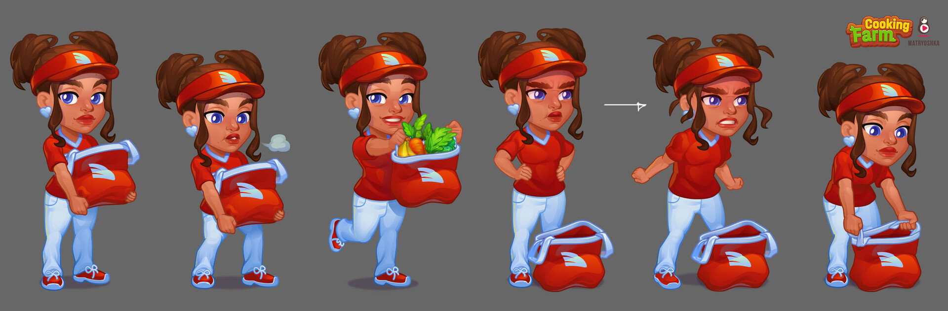 ArtStation - Cooking Farm Strike 5 Event Characters