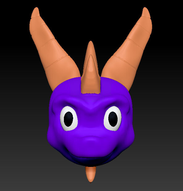 ArtStation - Zbrush spyro