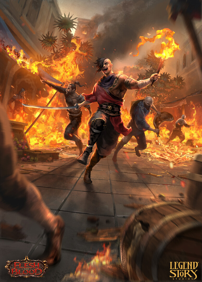 ArtStation - Stoke The Flames