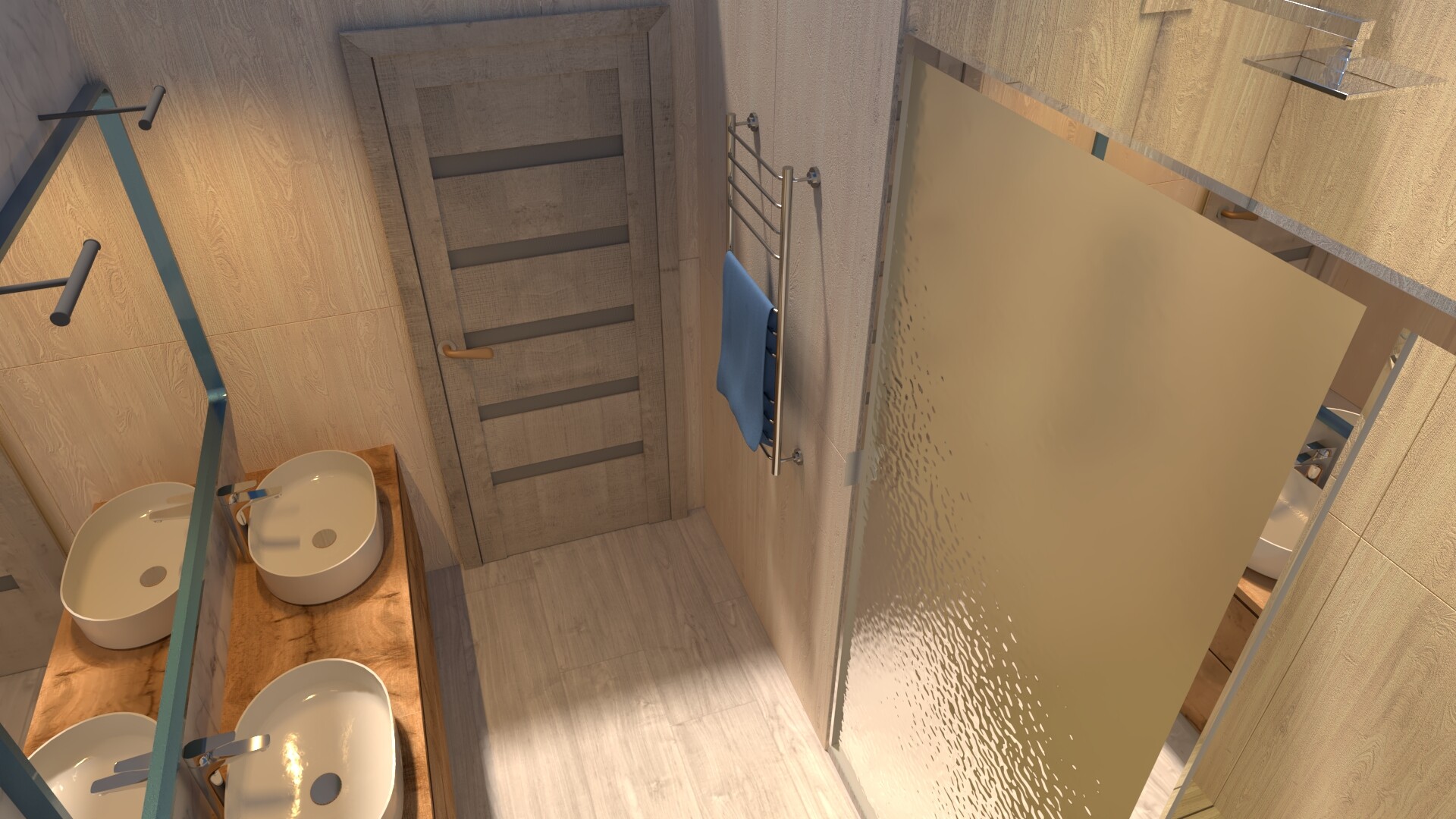 ArtStation - Bathroom Interior Design Architectural Visualisation