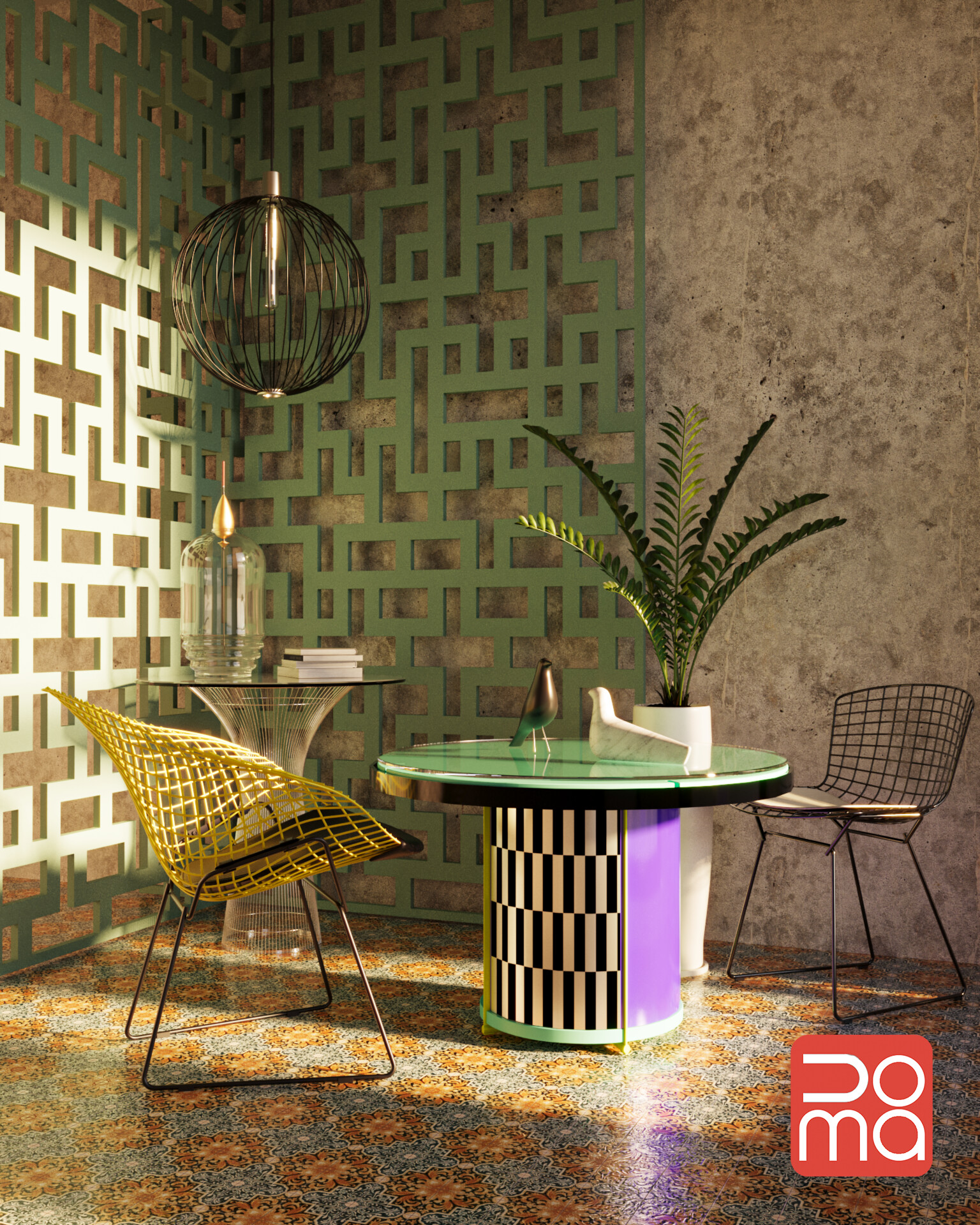 ArtStation - Sunny afternoon - Interior Scene