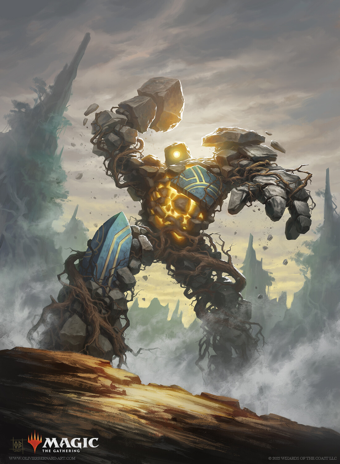 Olivier Bernard - MTG - Gollem