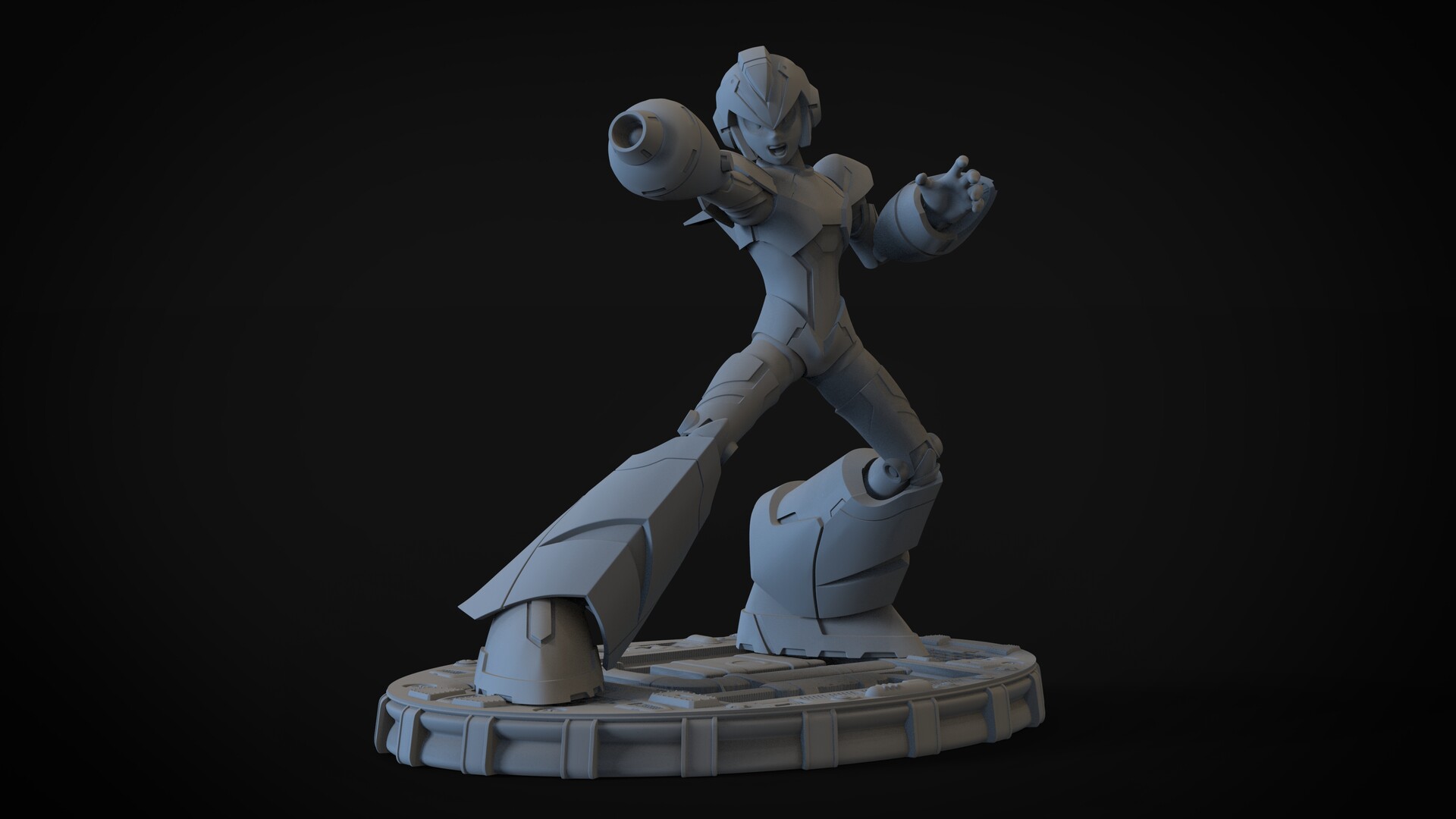 ArtStation - megaman - 3d model