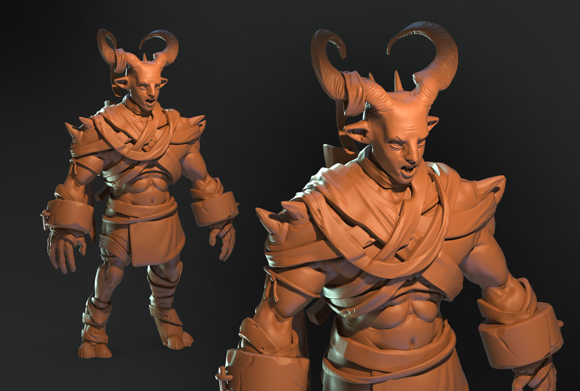 ArtStation - Fantasy Satyr