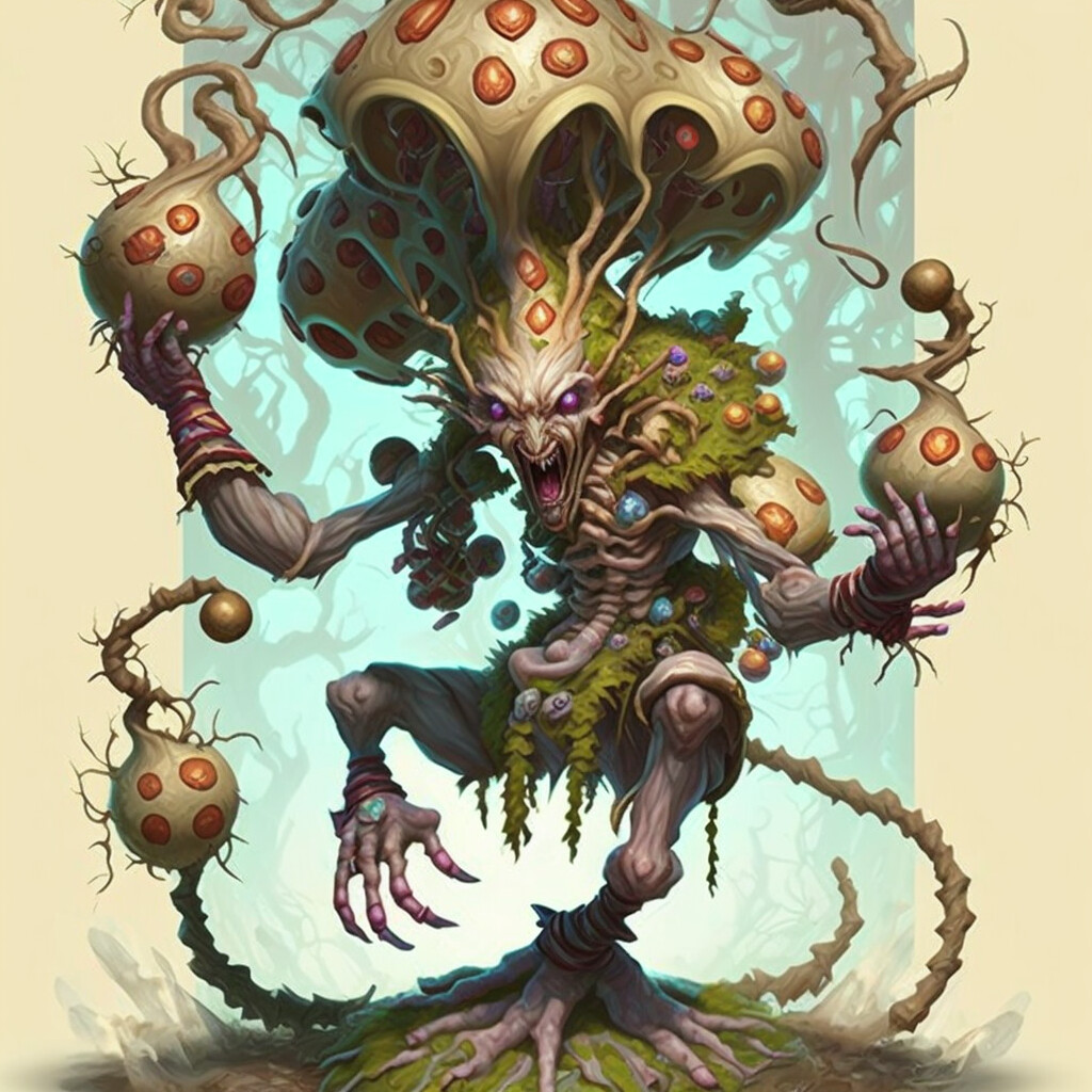 ArtStation - Spore Bomber (Midjourney + Photoshop)