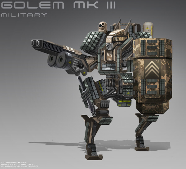 Tom Cross - Golem Mark 3 / Military