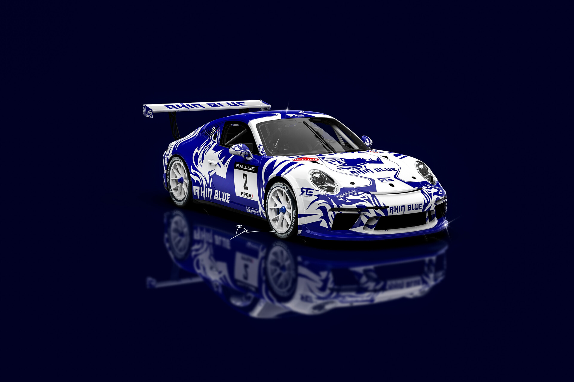 ArtStation - PORSCHE RGT - RALLY